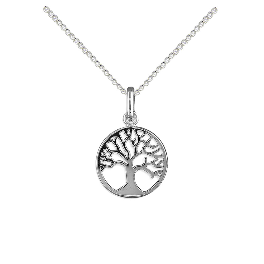 Small Tree of Life Pendant - 925 Silver Tree of Life Necklace ...